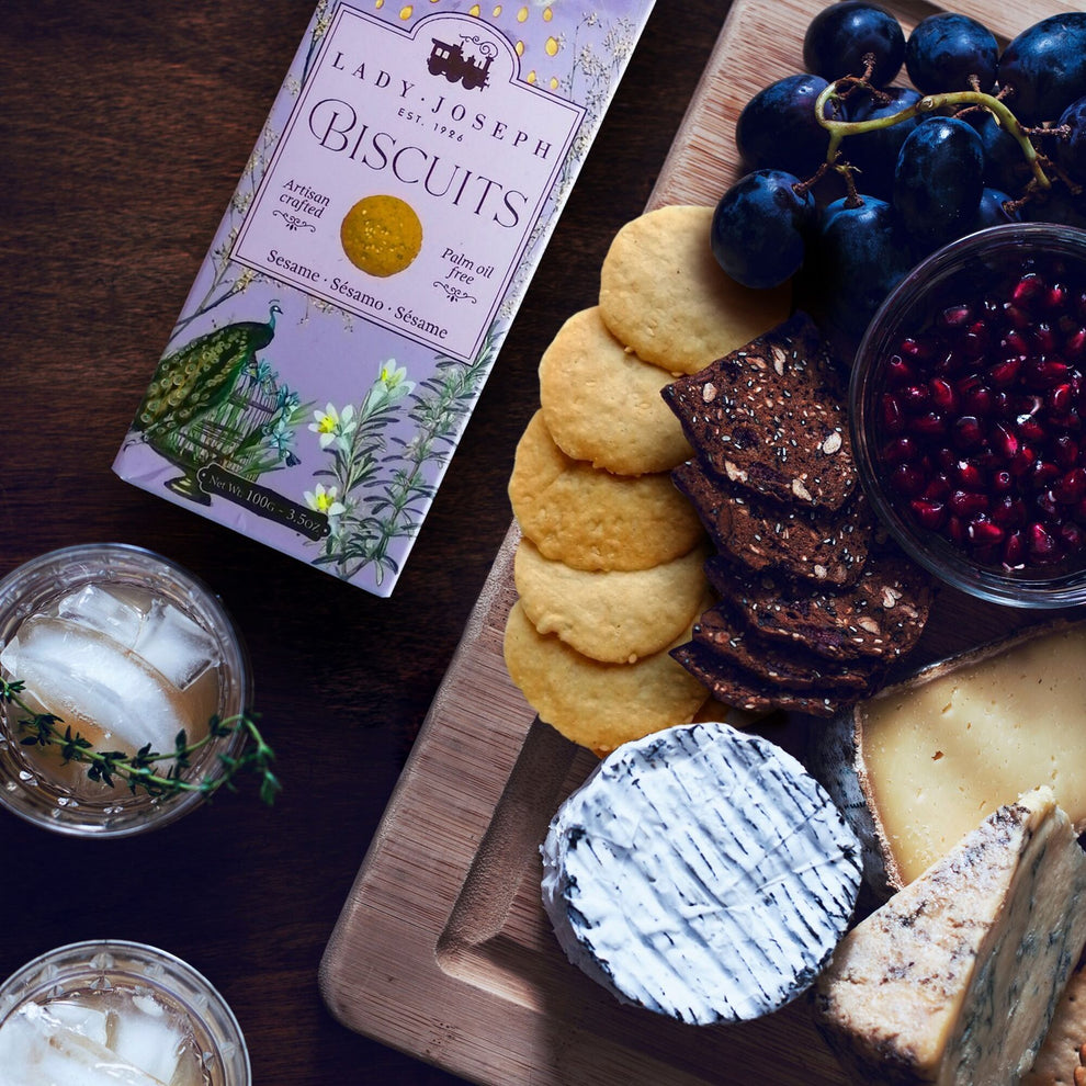 Caramel and Sesame Crunchy Cookies Thin Biscuits⎜Build a Gift Box⎜Fast ...